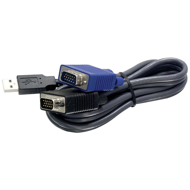 Cable KVM USB/VGA de 10 pies TK-CU10- TRENDNET