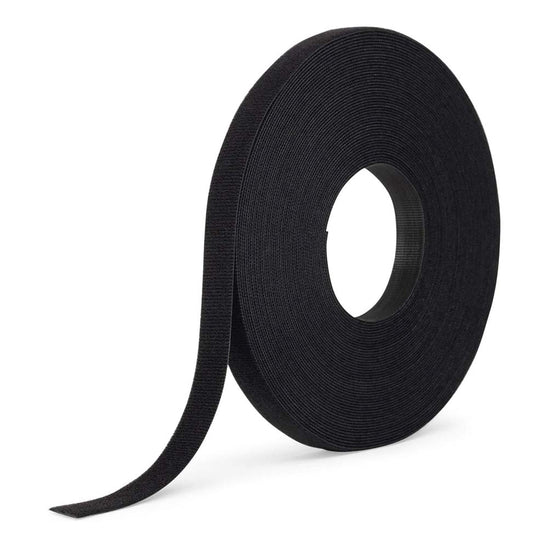rollo de velcro, 217237, negro